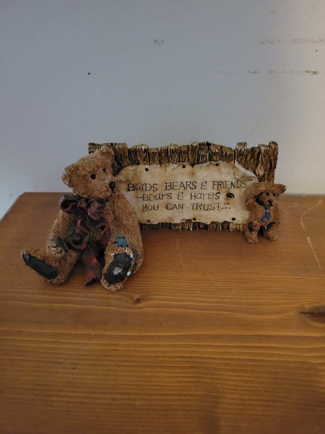 Boyd's Bears Bears & Hares You Can Trust Store Display Plaque - Etsy