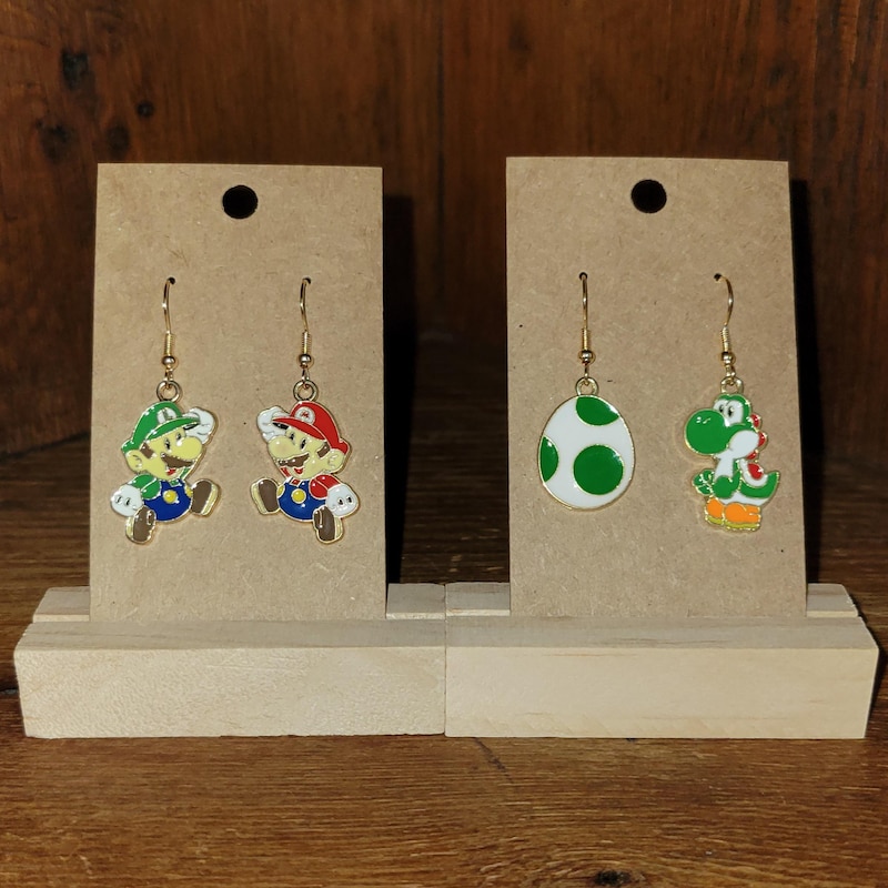 Nintendo Themed Earrings - Etsy