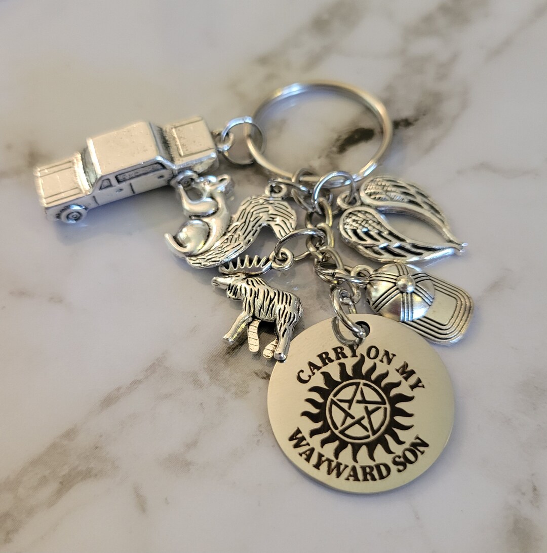 Supernatural Keychain - Etsy
