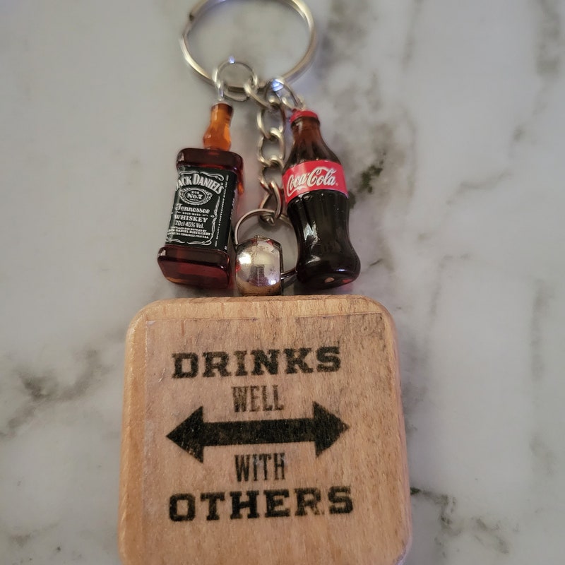 Jack Daniels Keychain - Etsy