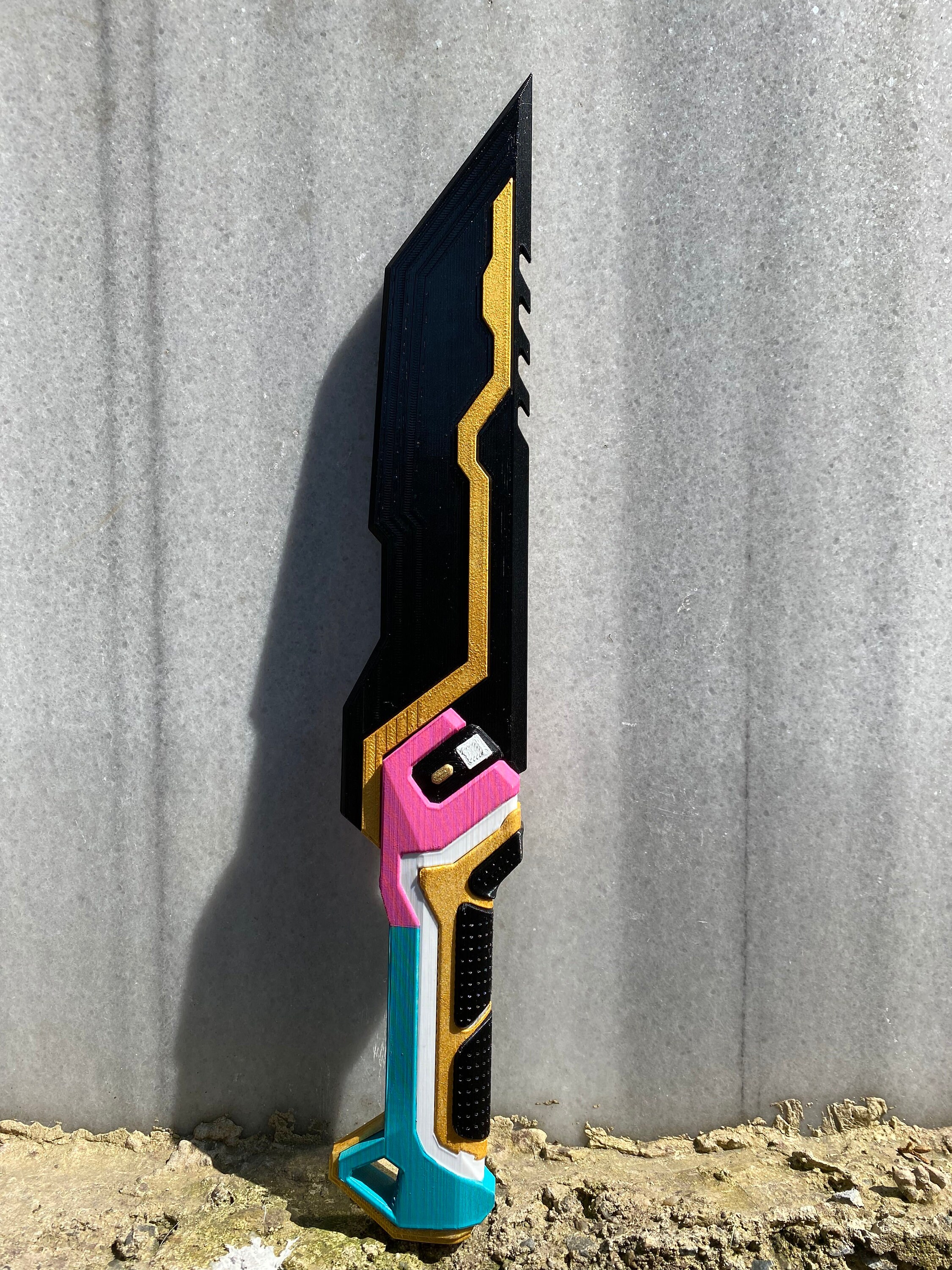 Valorant Glitchpop Knife Cosplay 3D Printed Real Size - Etsy Canada