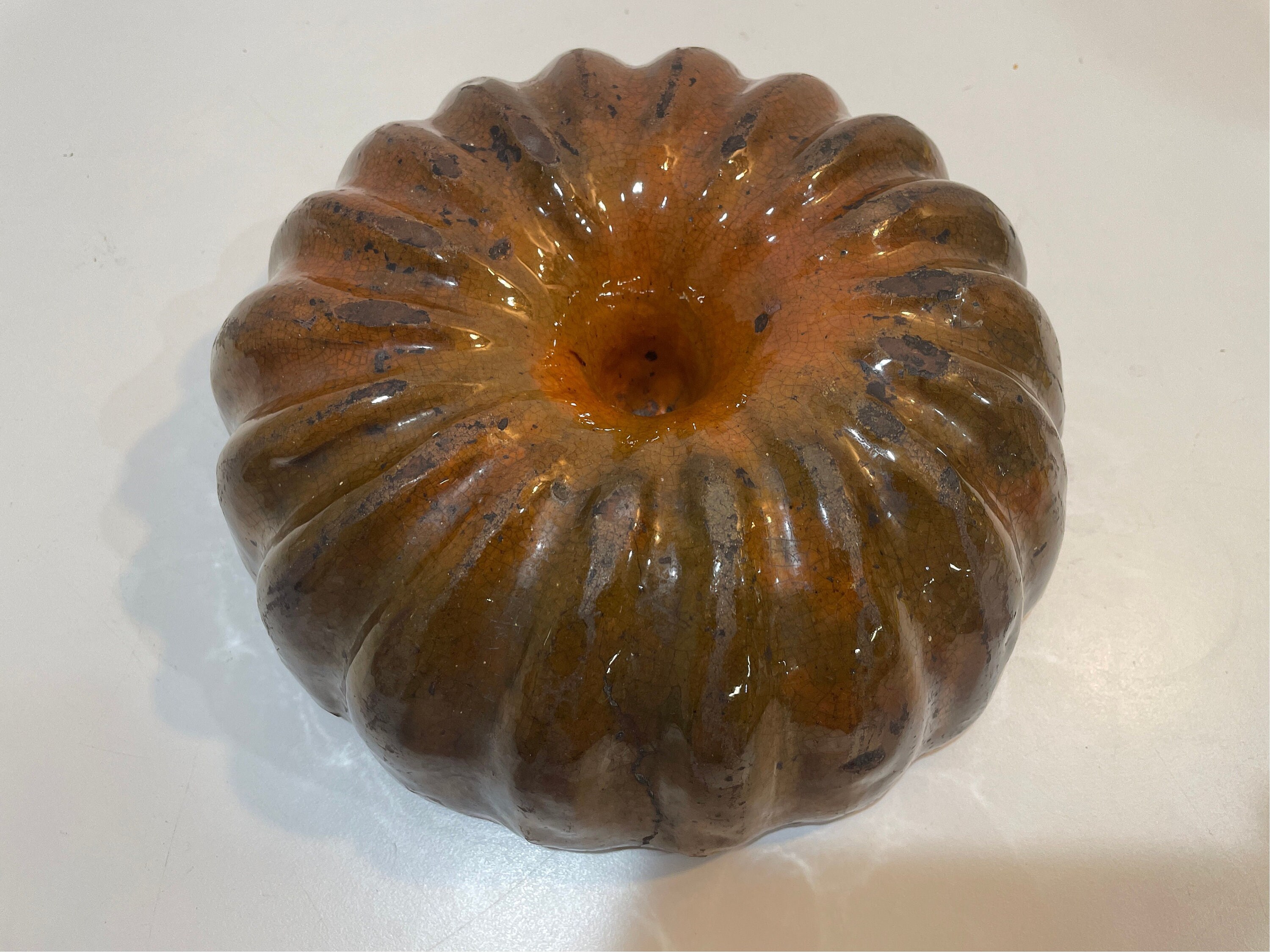 Antique Turks Head Redware Mold - Etsy