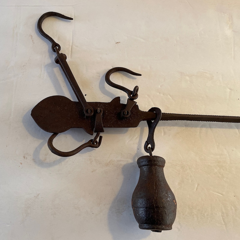 Antique Scale Old Scales Metal Scales Hand - Etsy