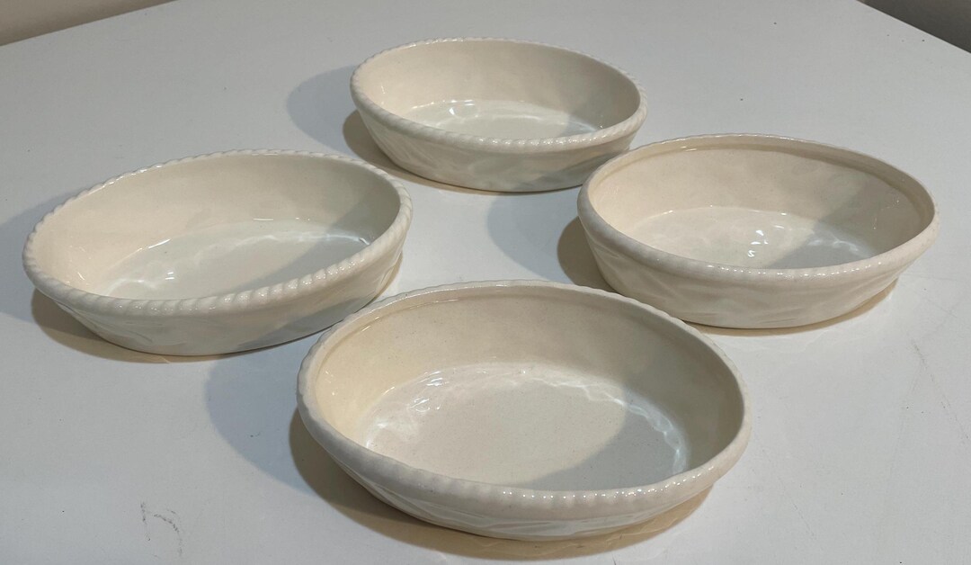 Stangl Pottery Casserole Dish Cookrite Ovenware Oval 8” 1970s Set of 4 ...