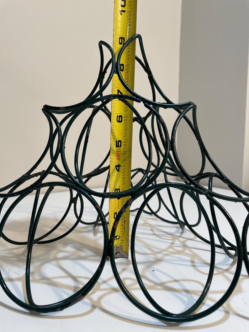 Mid Century Modern Metal Fruit Pyramid Apple Tree Orange Christmas ...