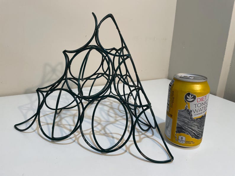 Mid Century Modern Metal Fruit Pyramid Apple Tree Orange Christmas ...