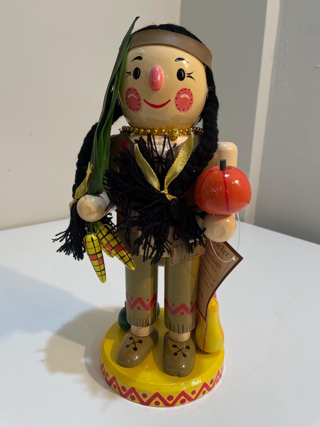 Thanksgiving Nutcracker Kurt Adler Native American Indian Woman - Etsy