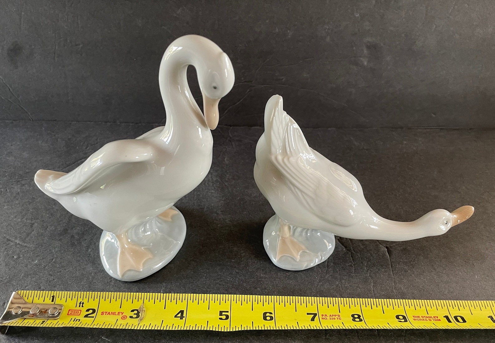 Não by Lladro Geese Porcelain Figurines Spain - Etsy