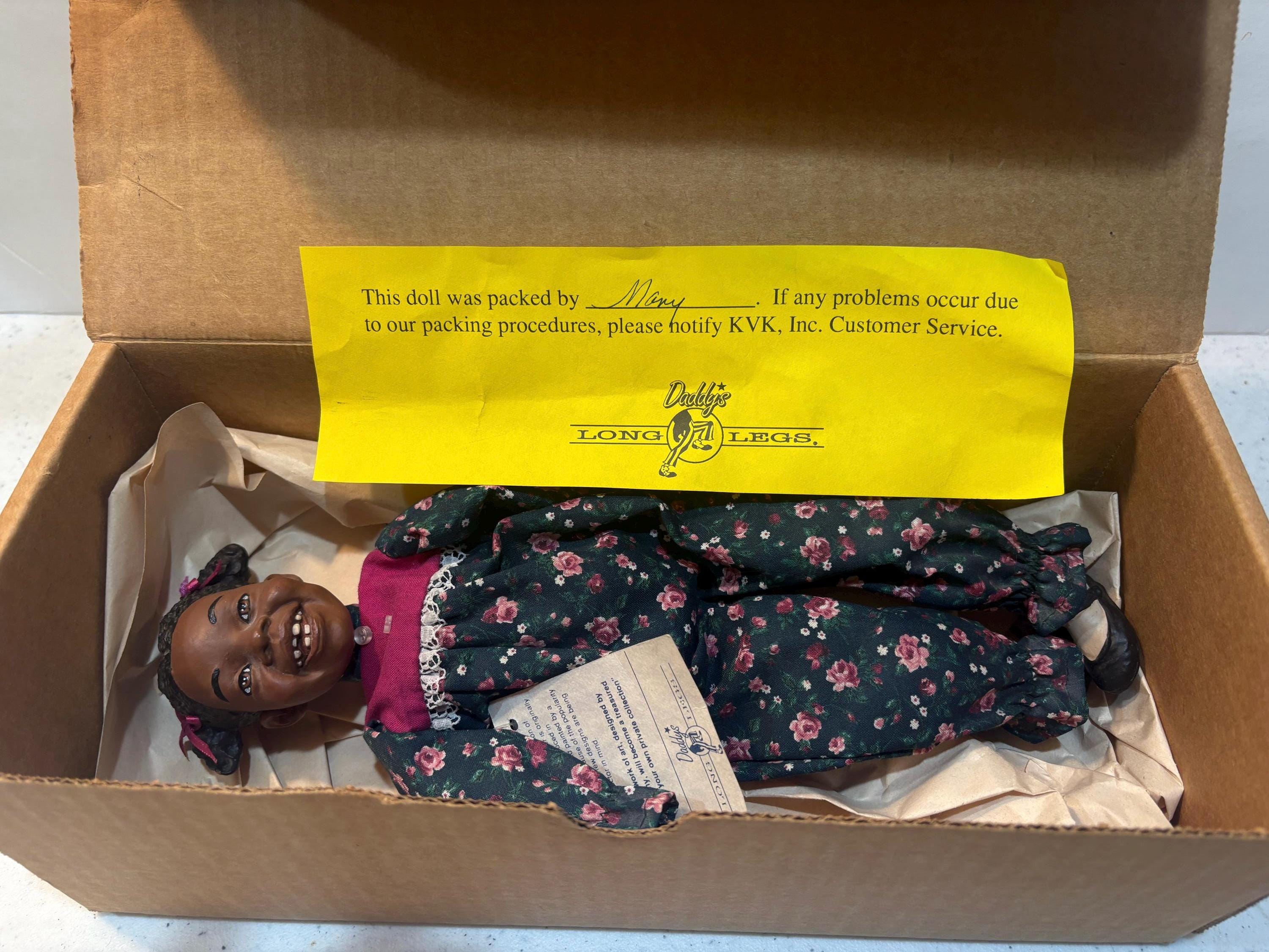 Daddy's Long Legs African American Doll Young Girl Missing Teeth Karen ...