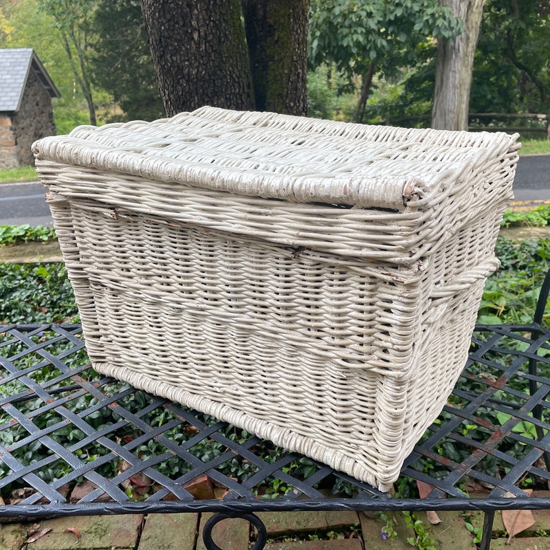 Wicker Trunk - Etsy