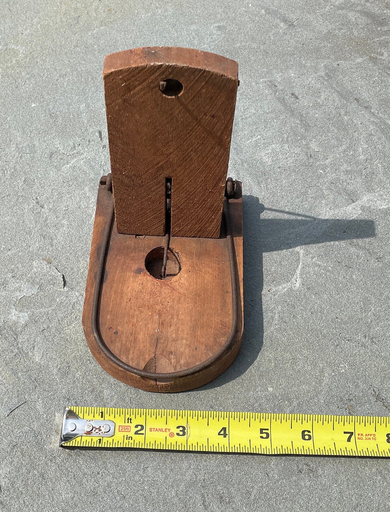 Primitive Wooden Rat Trap Rustic Barn Find Large Rodent Srping - Etsy