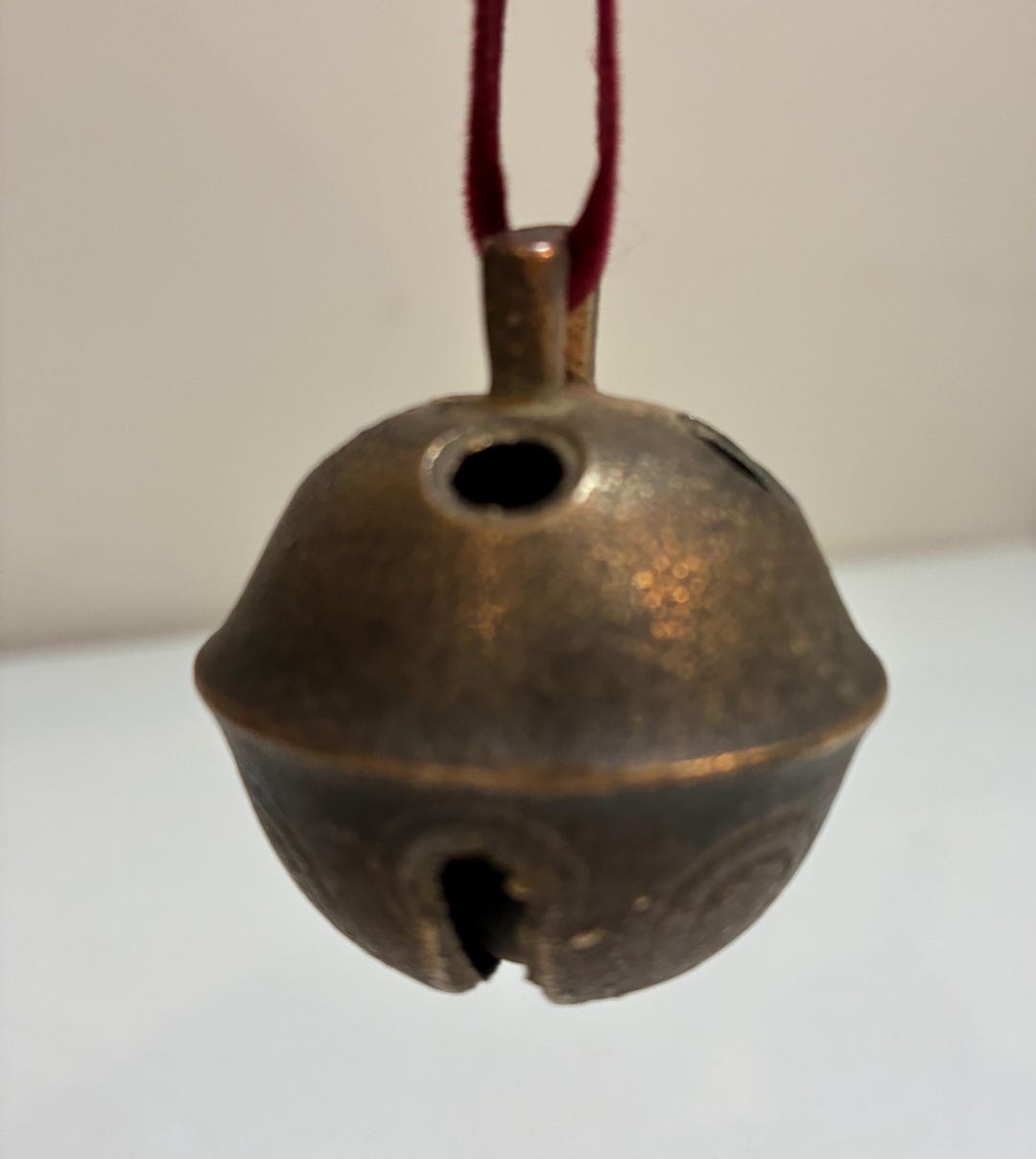 Antique Brass Crotal Sleigh Bell Santa’s Polar Express - Etsy