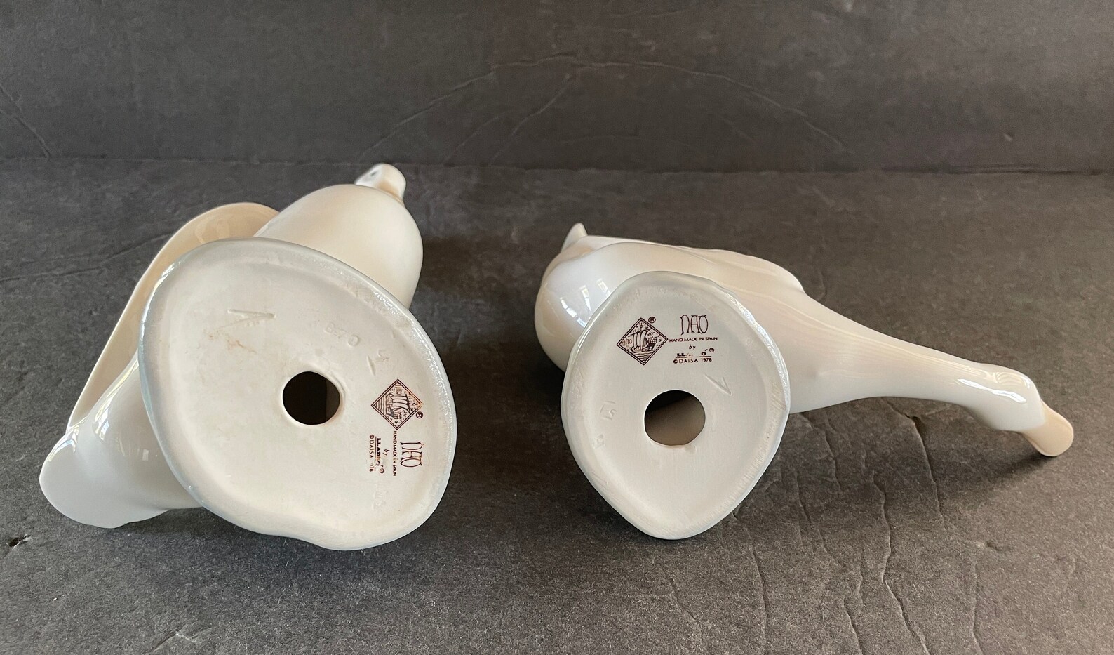Não by Lladro Geese Porcelain Figurines Spain - Etsy