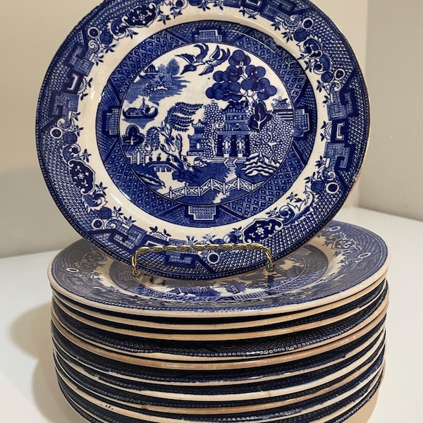 Willow Pattern Plate - Etsy