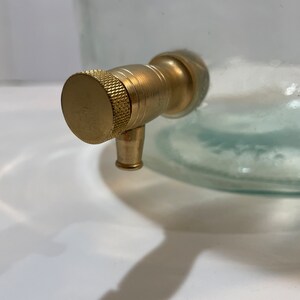 Vintage Smirnoff Vodka Infusion Decanter Dispenser Jar Green Glass ...