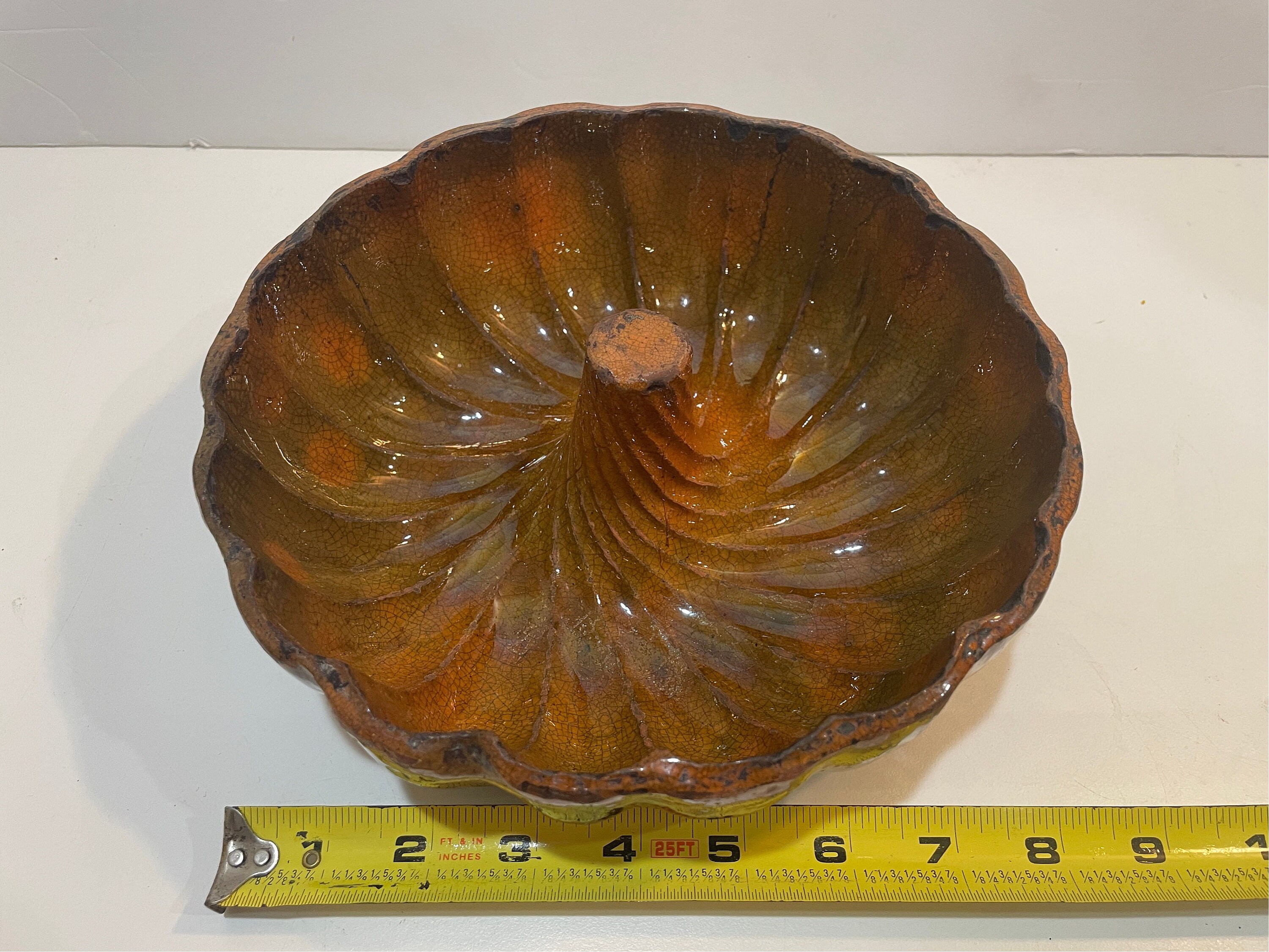 Antique Turks Head Redware Mold - Etsy