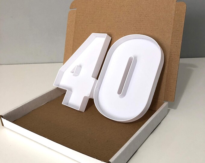 Fillable Number Gift Boxes - Etsy UK