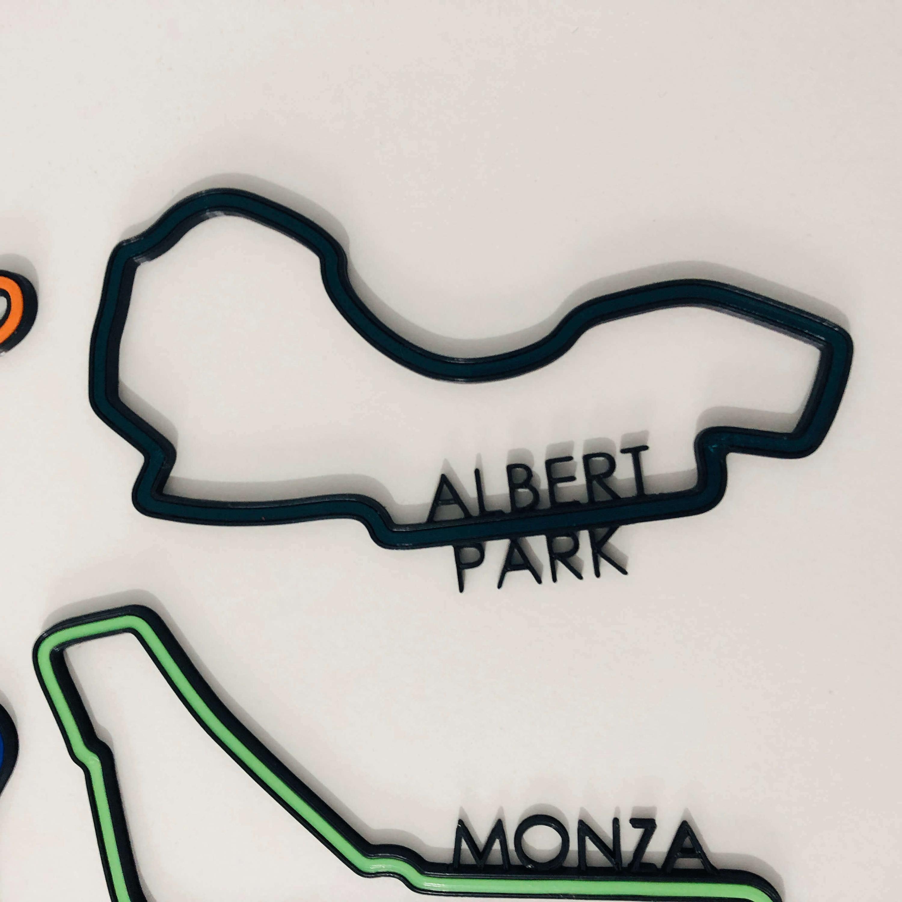 F1 Circuit 3D Wall Art: Customisable Race Track Collection - Etsy UK