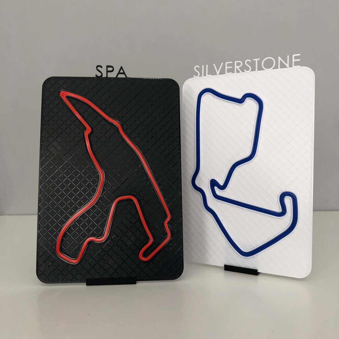 F1 Track Display, Circuit Collection, World Race Tracks, Display Stand ...