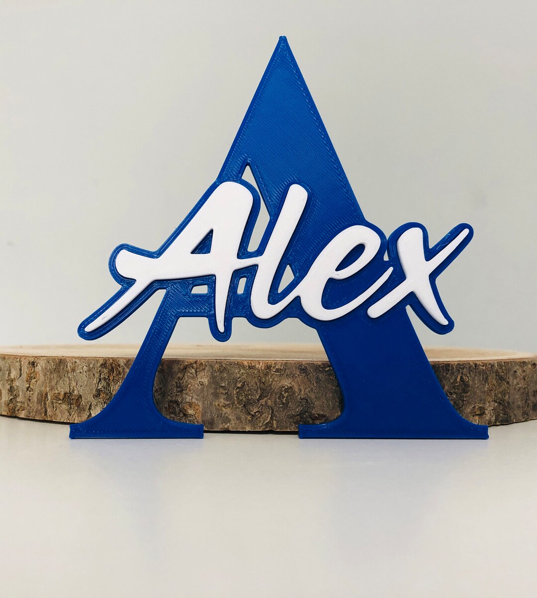 Personalised 3D Initial Name Sign - Nursery Decor - Etsy