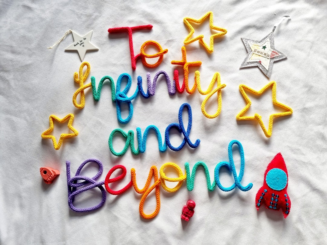 To Infinity and Beyond Sign L Space Theme Nursery L Kids Room Decor L ...