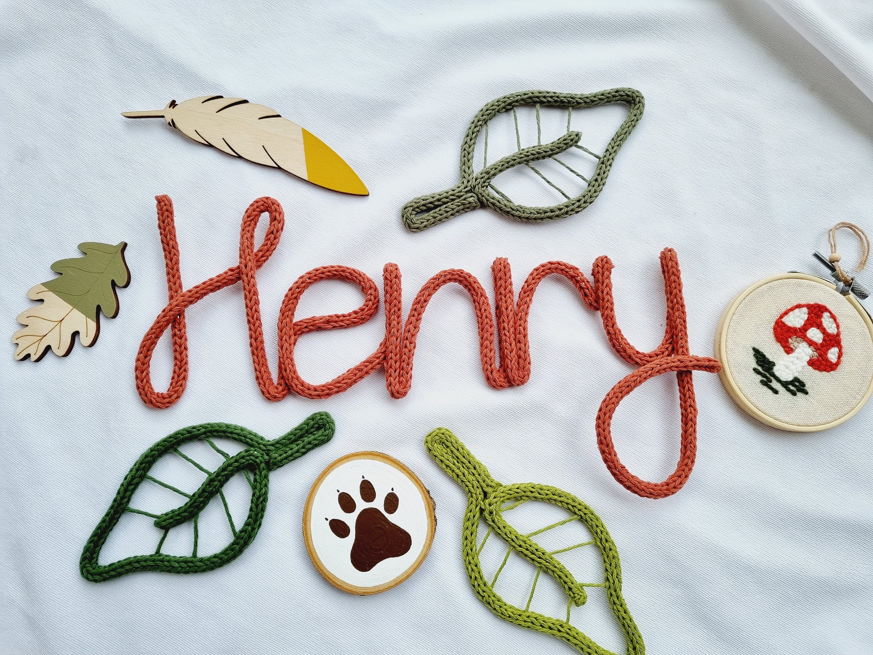 Knitted Wire Leaf Leaf Shape Leaf Decor Wire Shape - Etsy