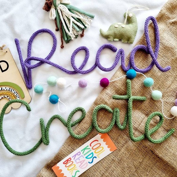 Wire Word Sign - Etsy