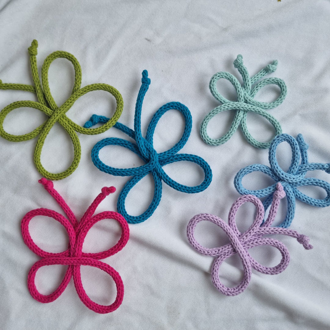 Knitted Wire Butterfly | Butterfly Shape | Butterfly Decor | Wire Shape ...