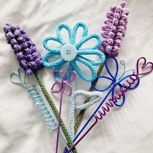 Wire Spiral L Spiral Stem L Floral Arrangement L Forever Flower L ...