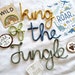 King/queen of the Jungle Wire Sign Welcome to the Jungle L Play Room L ...