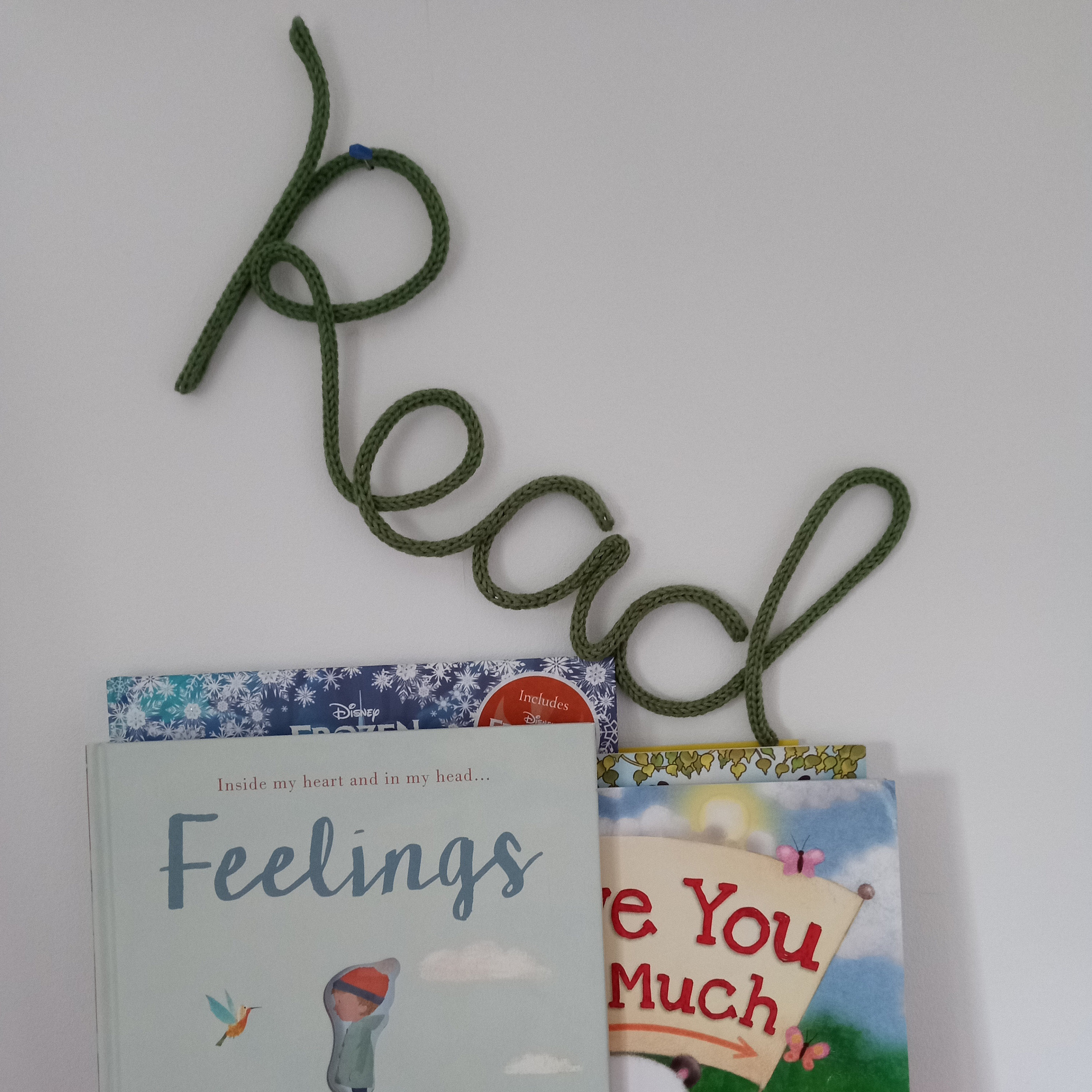 Knitted Word Sign Customisable Words Wire Word Signs | Etsy