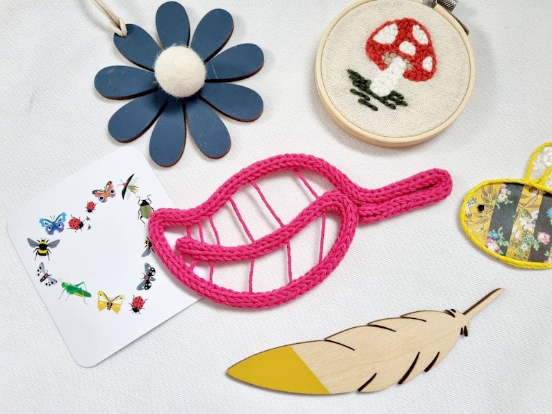 Knitted Wire Leaf Leaf Shape Leaf Decor Wire Shape - Etsy