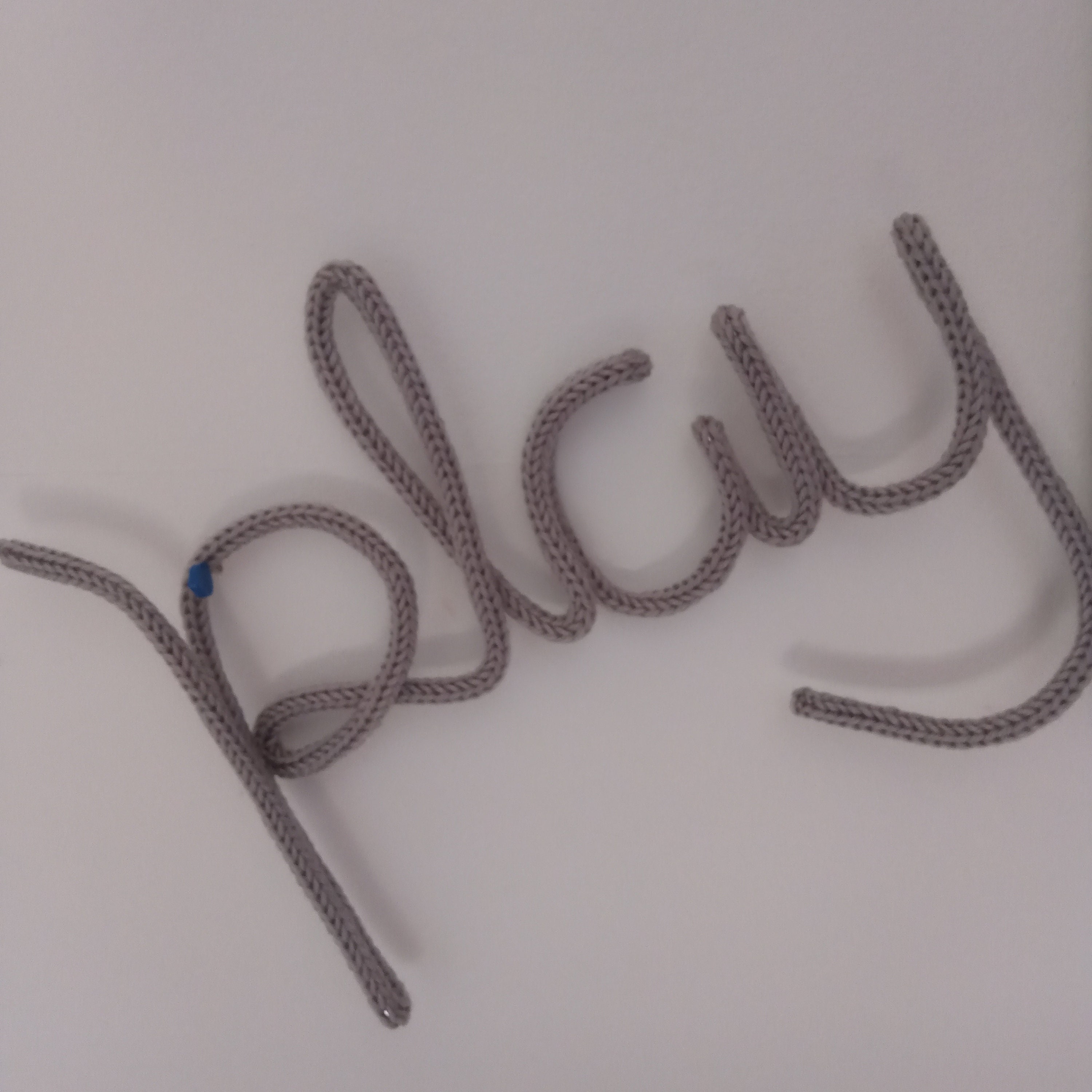 Knitted Word Sign Customisable Words Wire Word Signs | Etsy