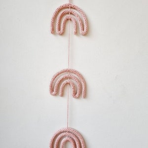 Knitted Wire Rainbow Knitted Wire Shape Rainbow Decoration Rainbow ...