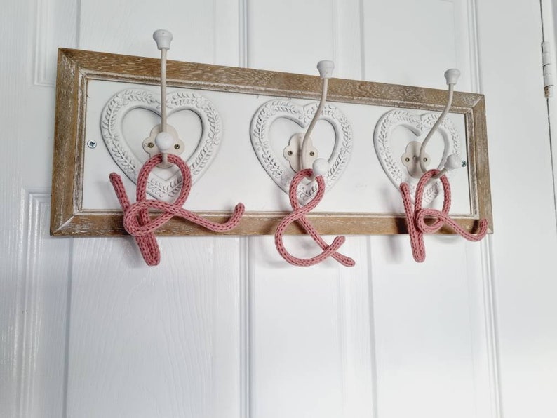 Individual Knitted Wire Initials L Wire Letters L Ampersand L Single ...