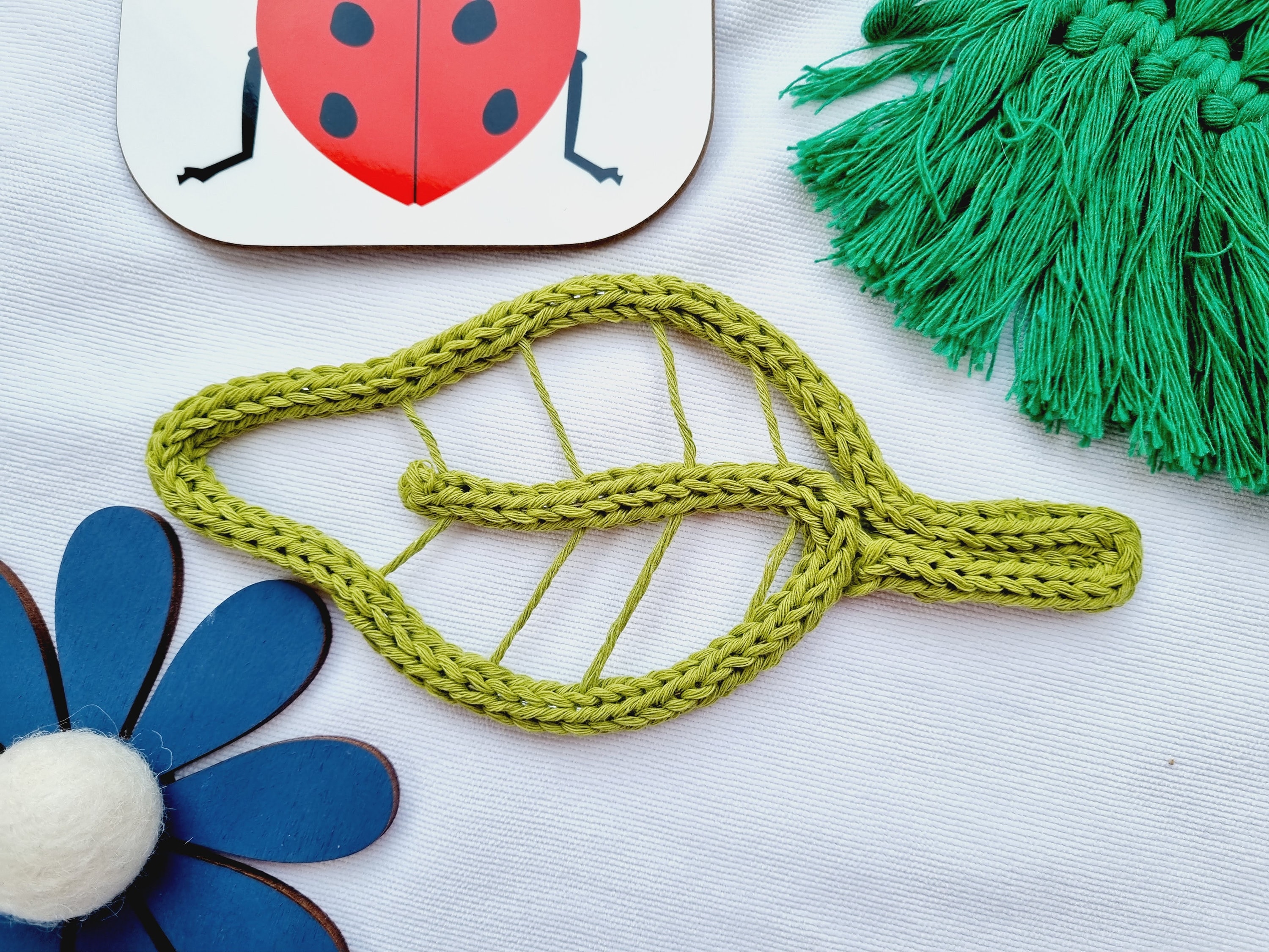 Knitted Wire Leaf Leaf Shape Leaf Decor Wire Shape - Etsy