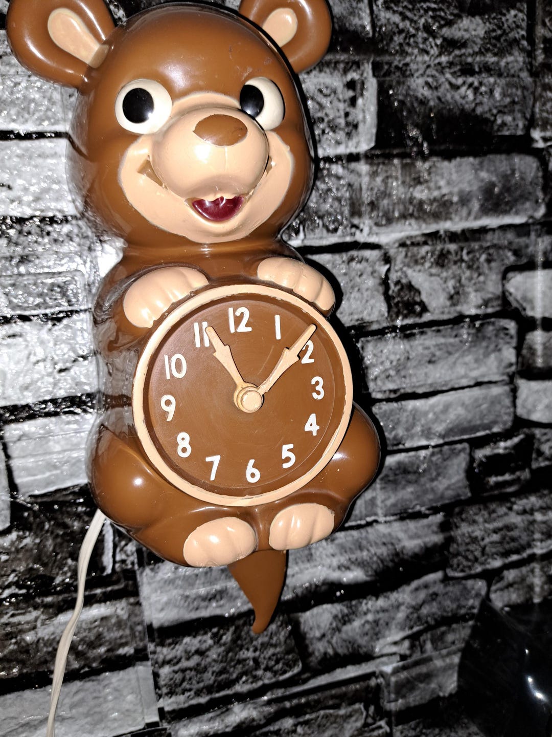 Kit Cat Clock 1960s Bear Electric 110v. Restored. Very Rare Model. - Etsy
