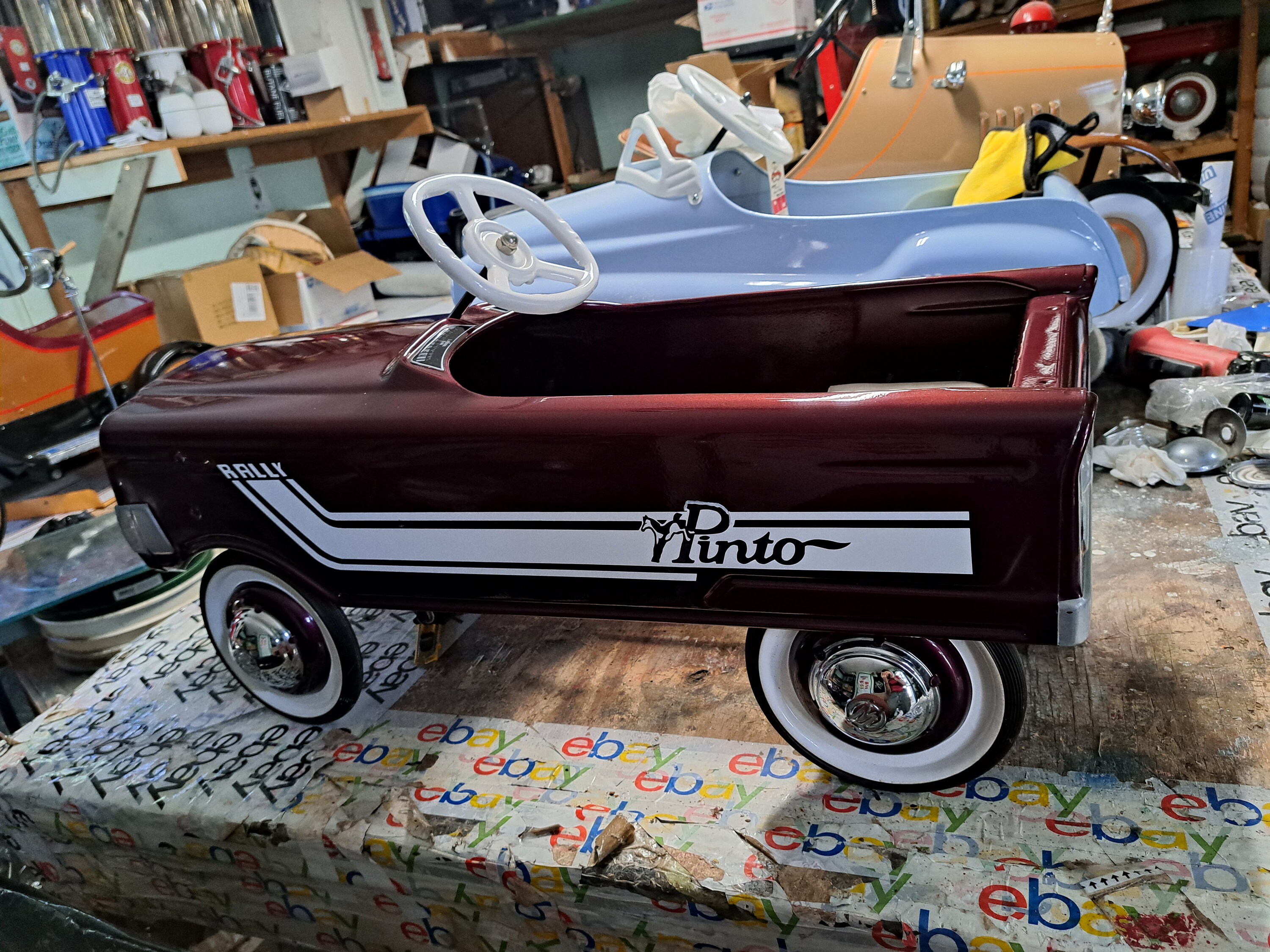 Murray Pinto Full Size Pedal Car 1970's Restored - Etsy