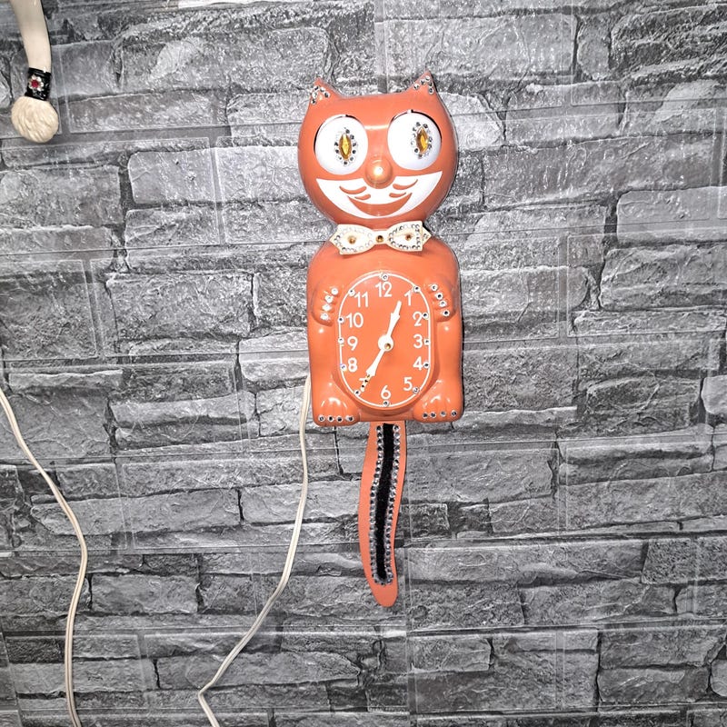 Antique Kit Cat Clock - Etsy