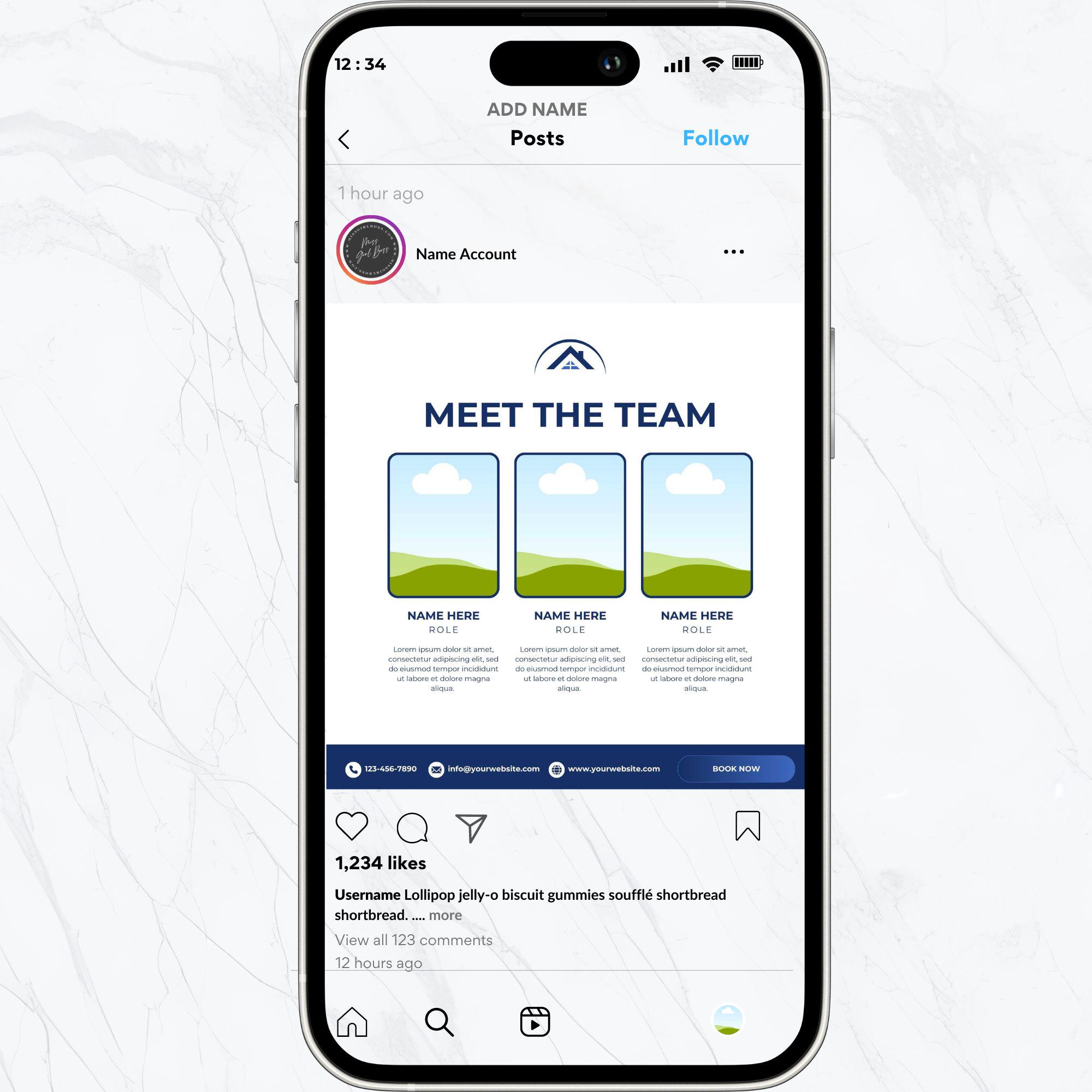 30 Construction Worker Instagram Templates, Construction Worker Social ...