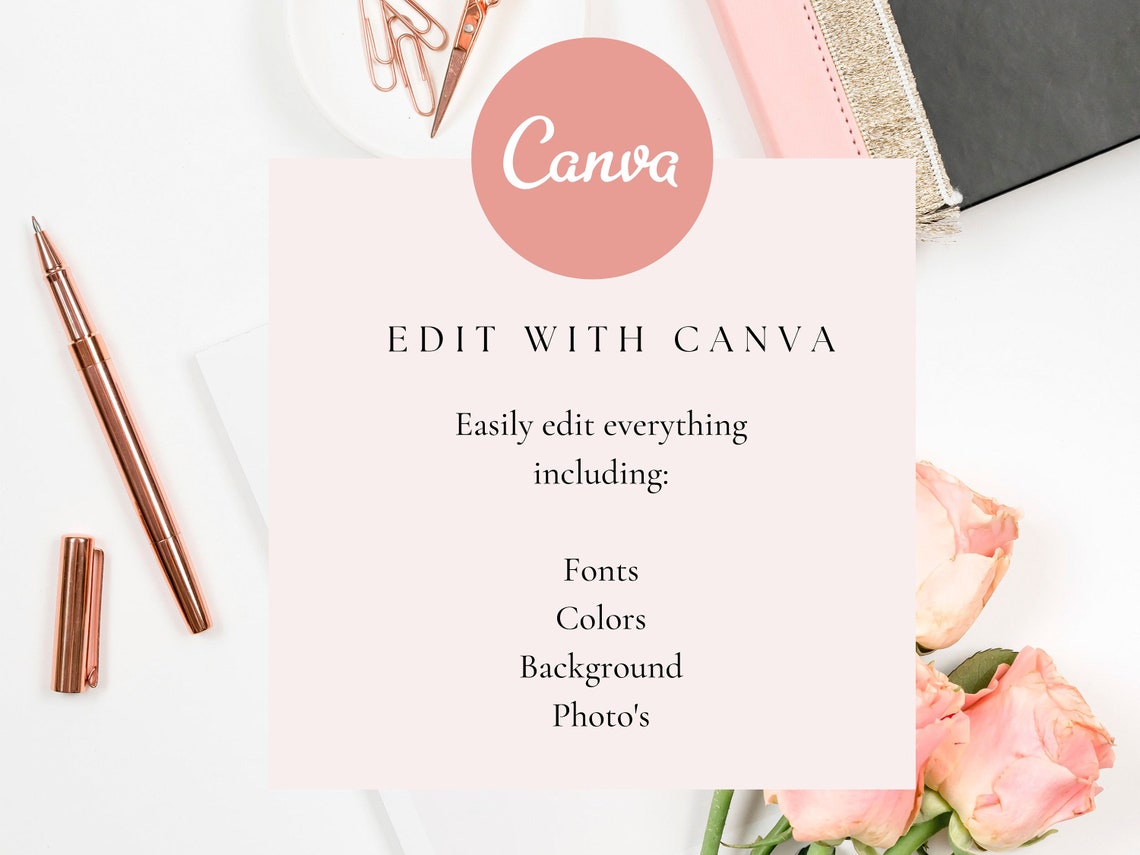 Canva Download Instructions Template, Etsy Digital Product Instructions ...