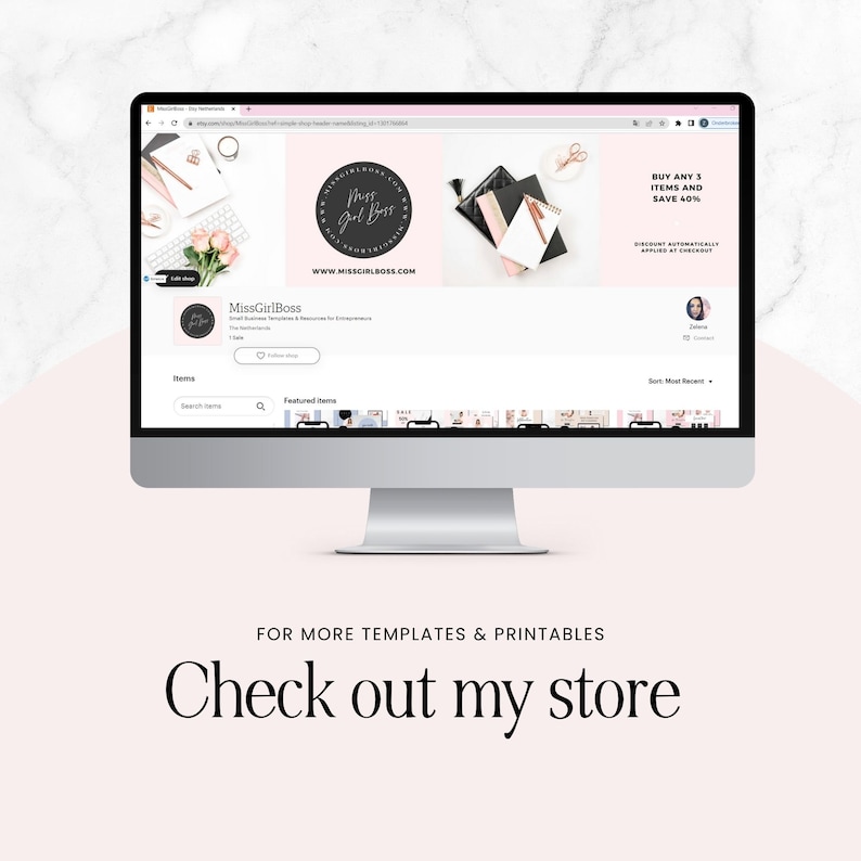 Dark Rose Gold Editable QR Code Sign Canva Template Printable - Etsy