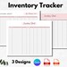 Small Business Inventory Sheet, Inventory Tracker, Product Inventory ...