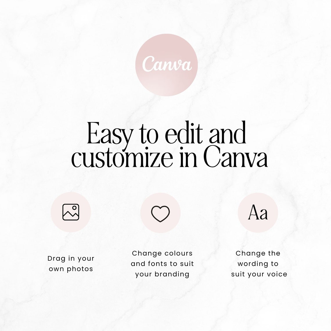 Canva Brand Guidelines Template Blush Pink, Brand Stategy Template ...