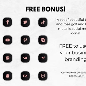 Dark Rose Gold Editable QR Code Sign Canva Template Printable - Etsy