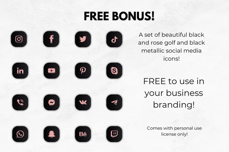 Dark Rose Gold Editable QR Code Sign Canva Template Printable - Etsy