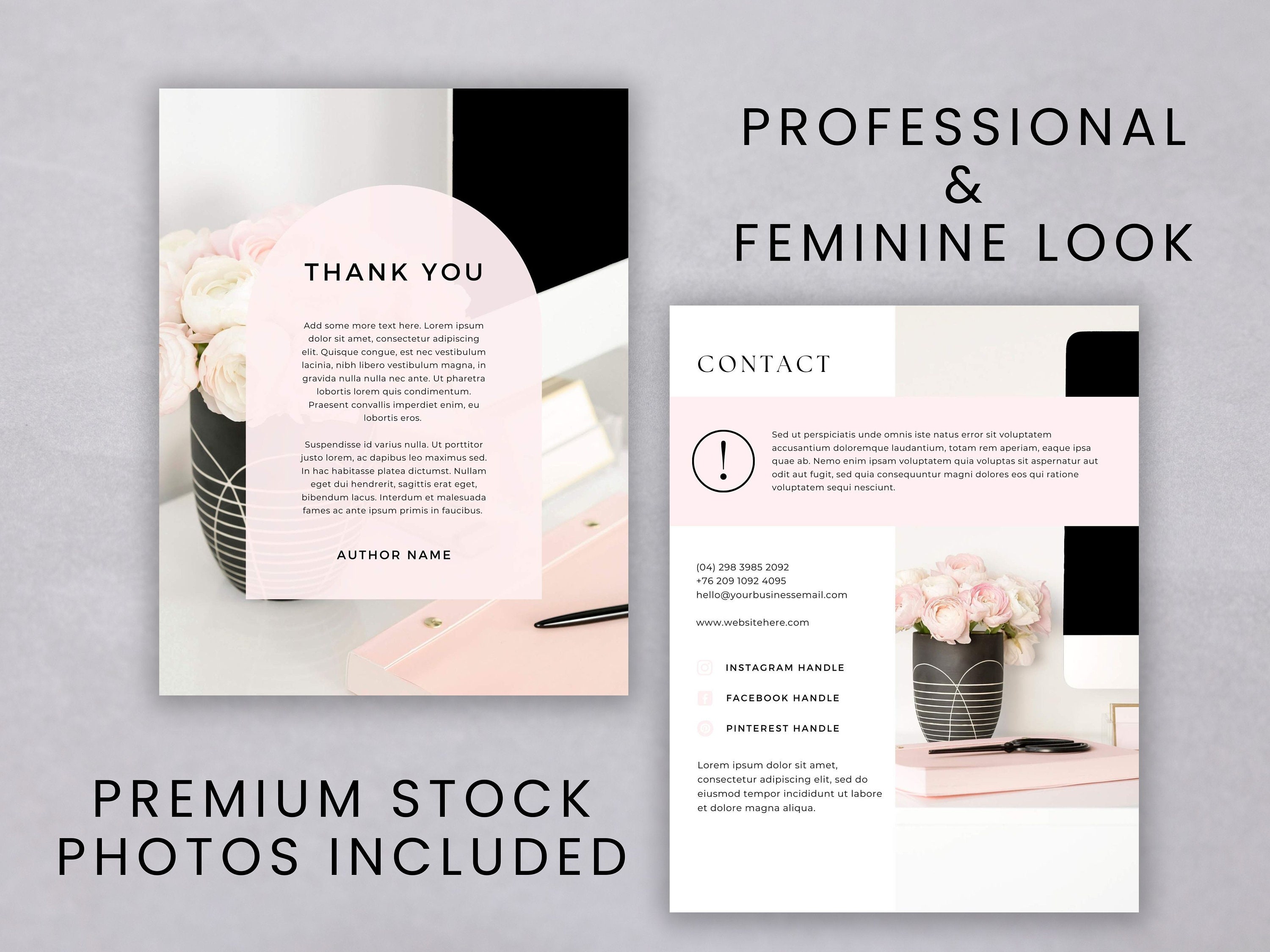 Canva Virtual Assistant Lead Magnet Template Blush Pink, - MGB15 - Etsy