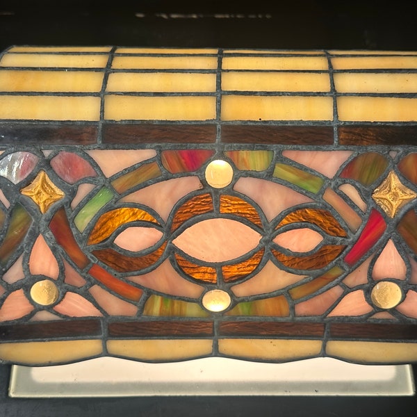 Stained Glass Sconce - Etsy