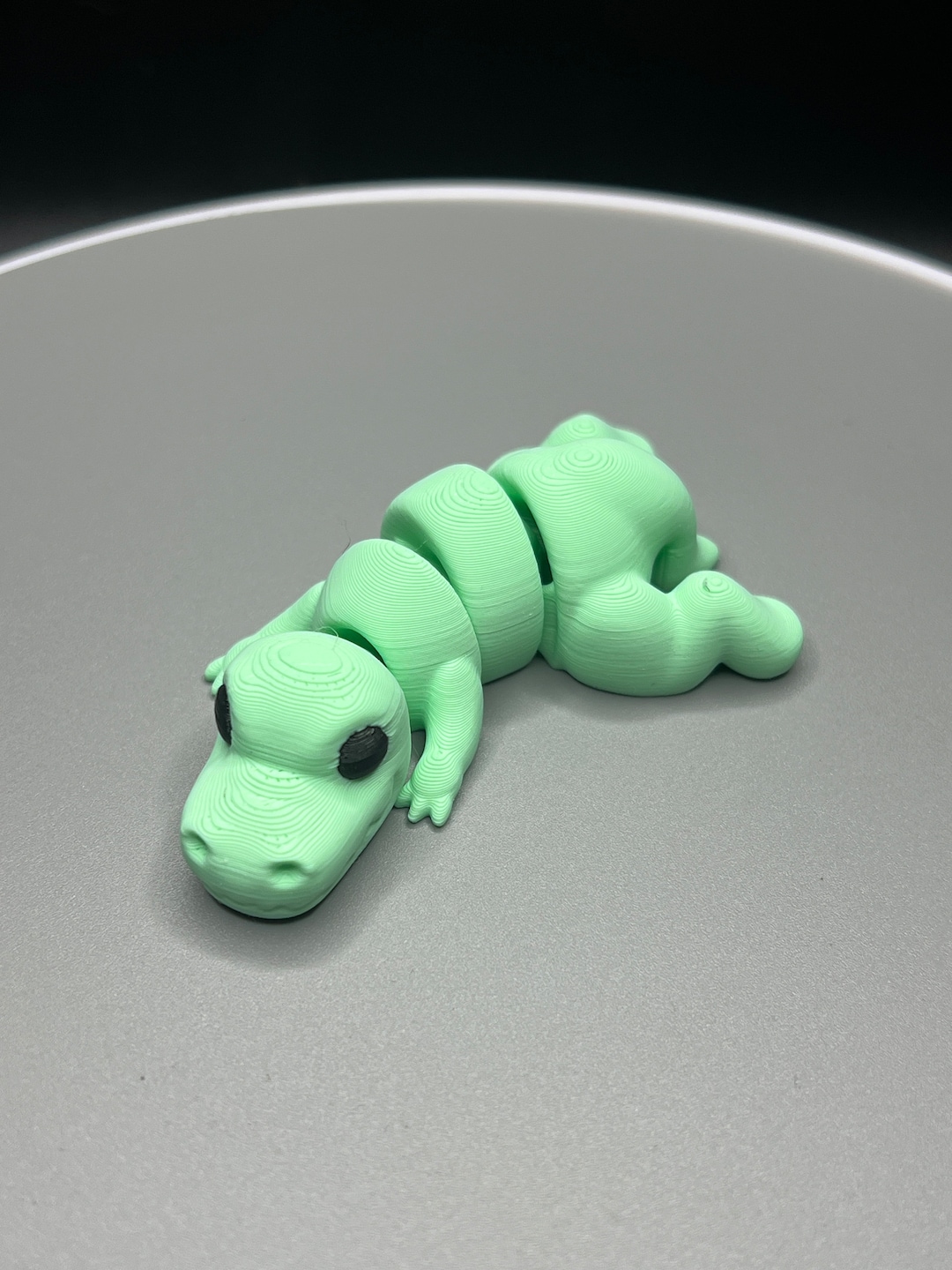 Articulating T-rex ZOU3D 3D Printed Fidget Toy Keychain Option ...