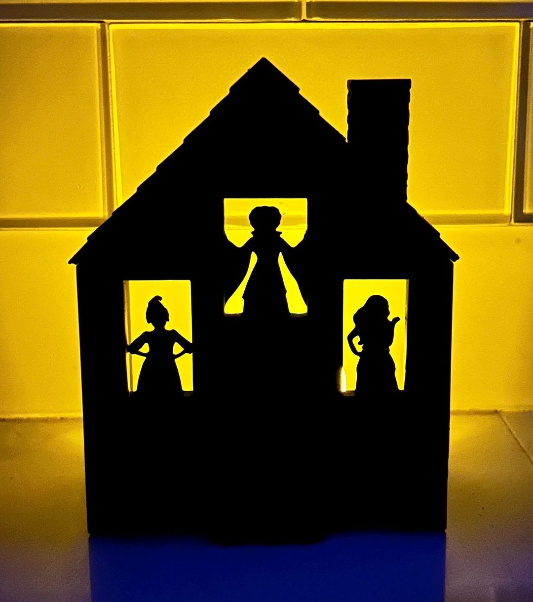 Hocus Pocus Silhouette Lamp - Etsy